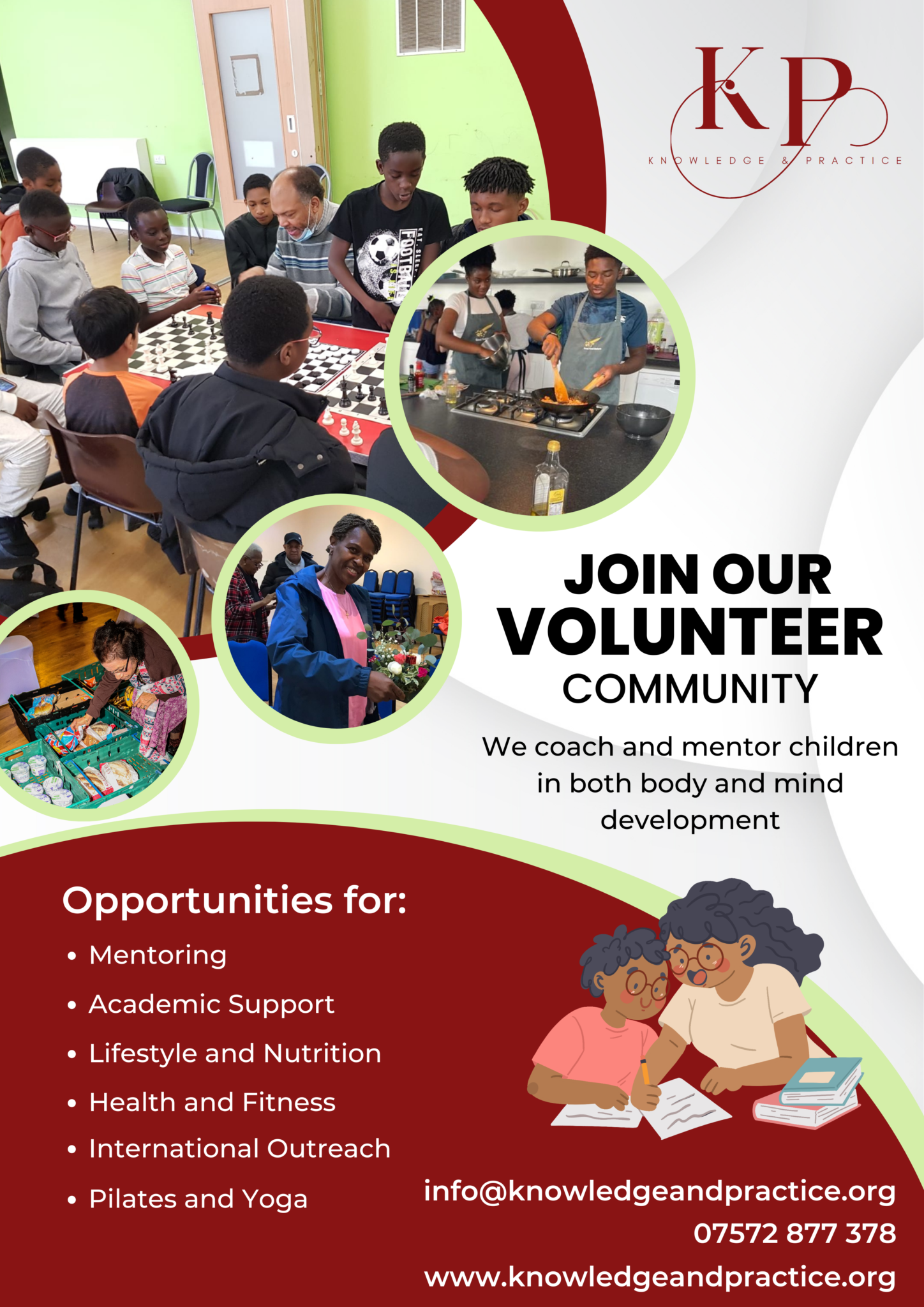 Join our Volunteer Community - Knowledge and Practice